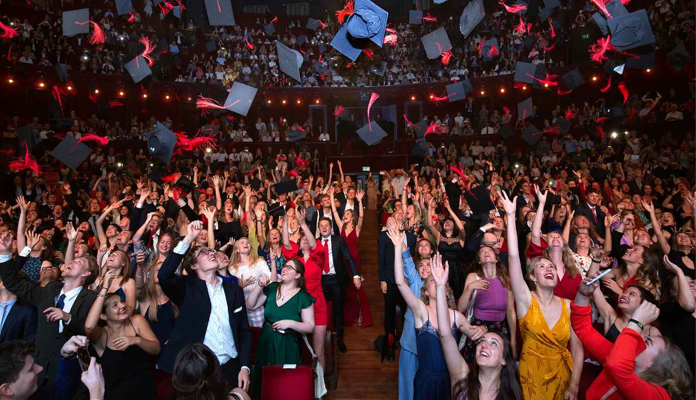 AUC's Class of 2019 graduates in Koninklijk Theater Carré - Amsterdam ...