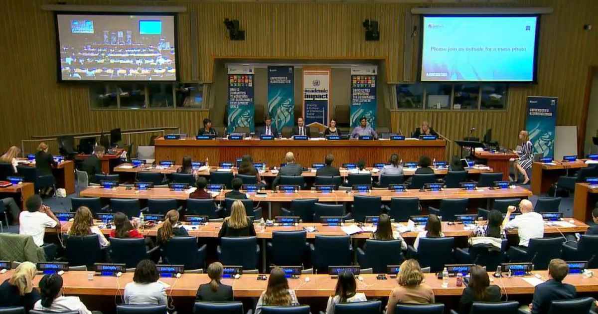 Right2Education presents at UN #JoinTogether conference - Amsterdam University College