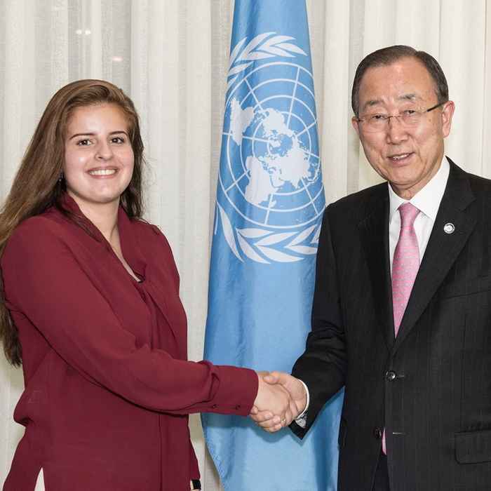 Interview: AUC alumna Sahar Afzal nominated for ECHO Award - Amsterdam ...