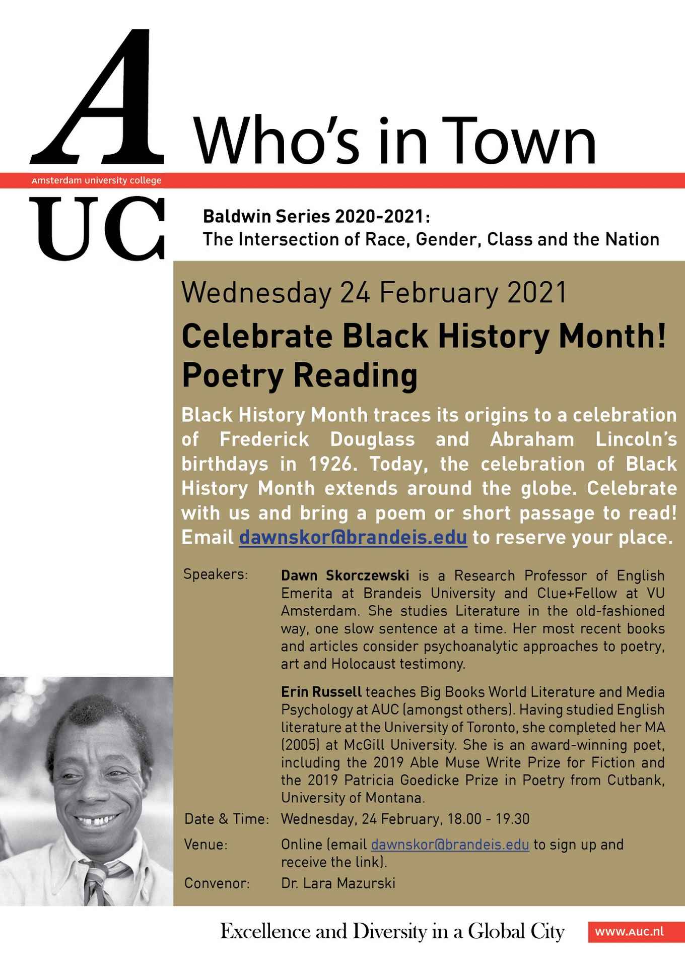 [Online] Celebrate Black History Month! Poetry Reading with Dawn ...